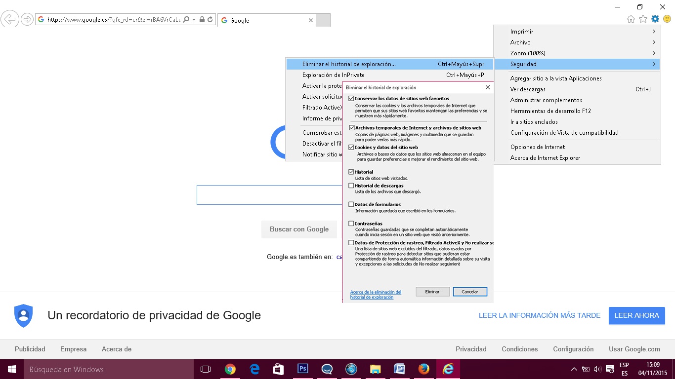 Cómo añadir o eliminar un favorito en la aplicación Internet Explorer ...