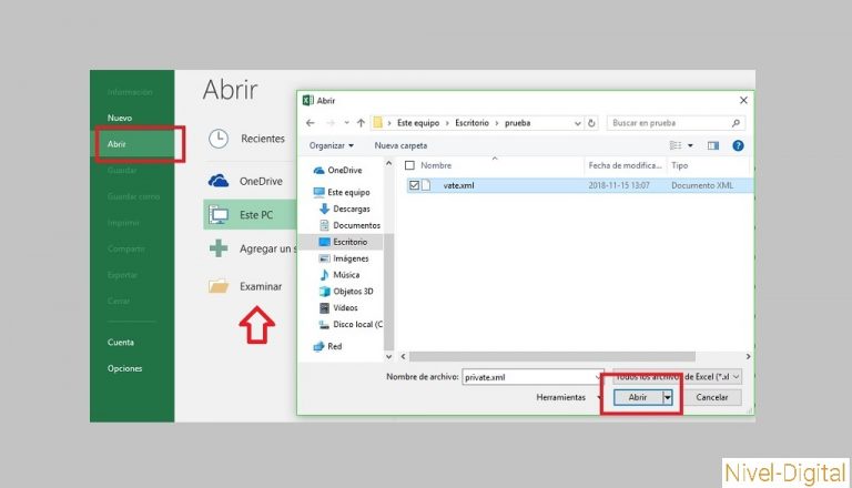 Formas de Abrir Archivos XML