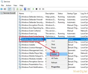 Cómo reparar el error del controlador WIA al escanear